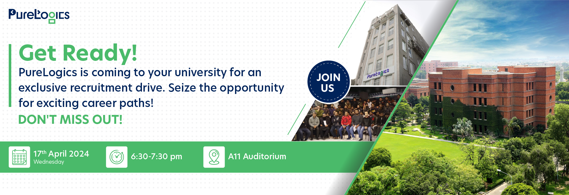 PureLogics is Coming to LUMS! | Welcome to LUMS