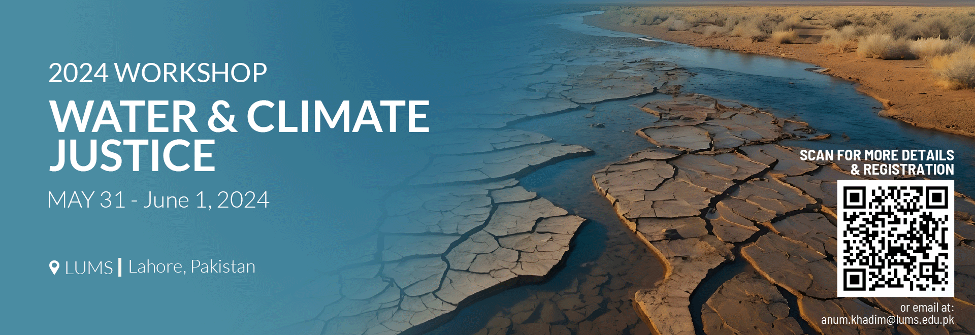 Workshop on Water and Climate Justice in South Asia | Welcome to LUMS